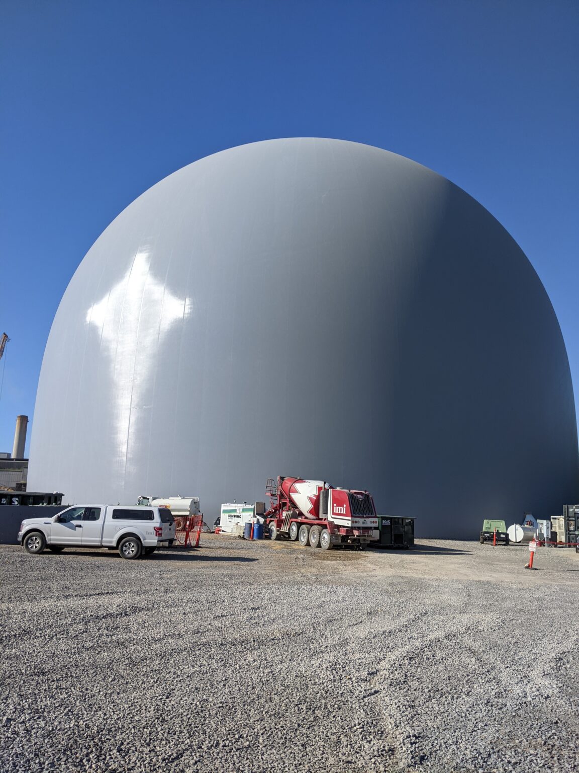 Lehigh Mitchell Clinker Dome Construction | imi