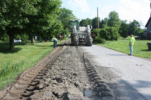 Plainfield Road Full-Depth Reclamation by imi