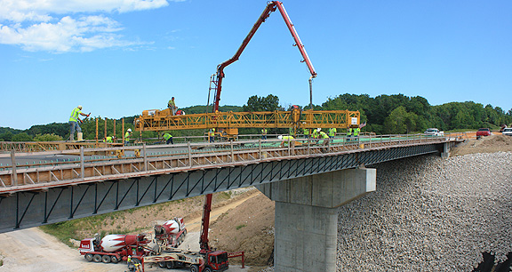 I-69 Carmichael Road Bridge Construction by imi